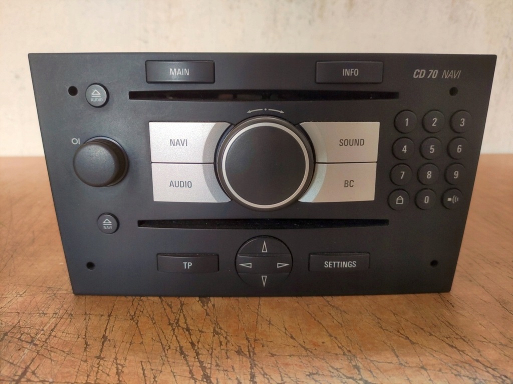 OPEL Meriva A zafira B vectra C astra H RADIO CD70 - 12287319628 ...
