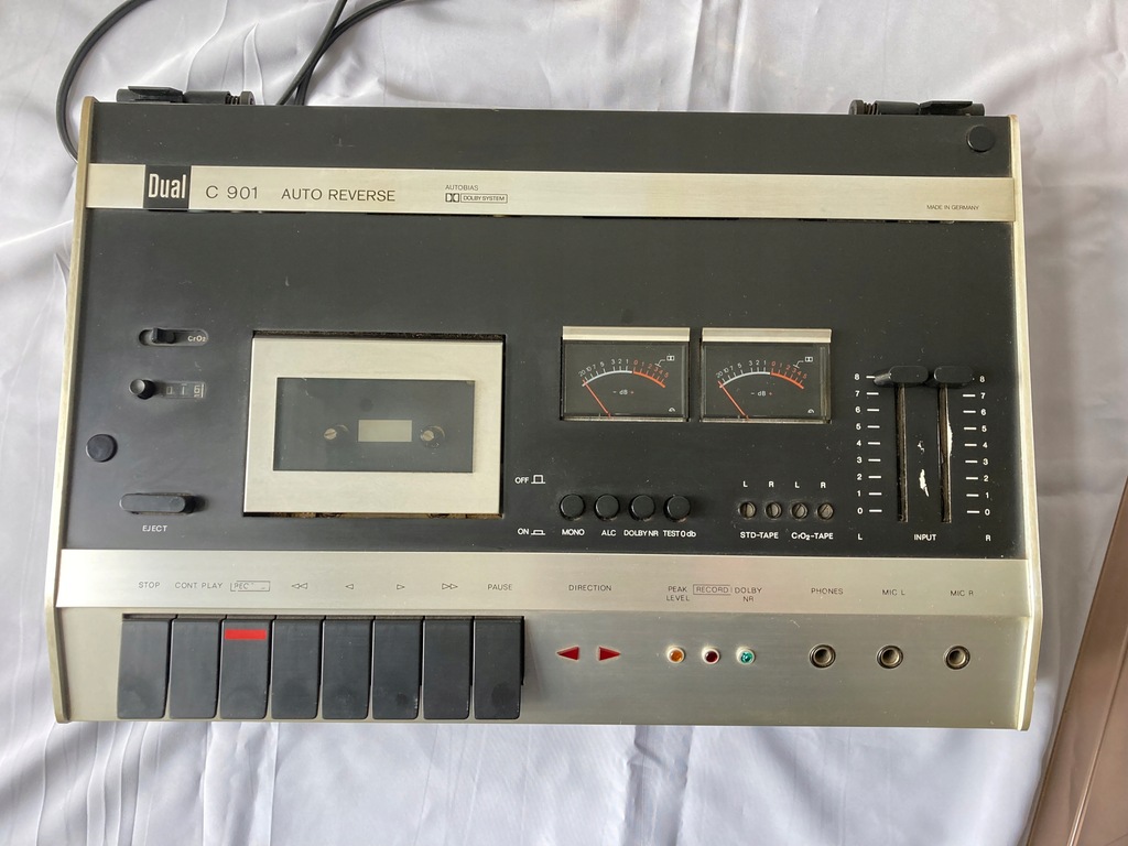 Dual C901 magnetofon kasetowy odtwarzacz kaseciak - 12316581365 ...