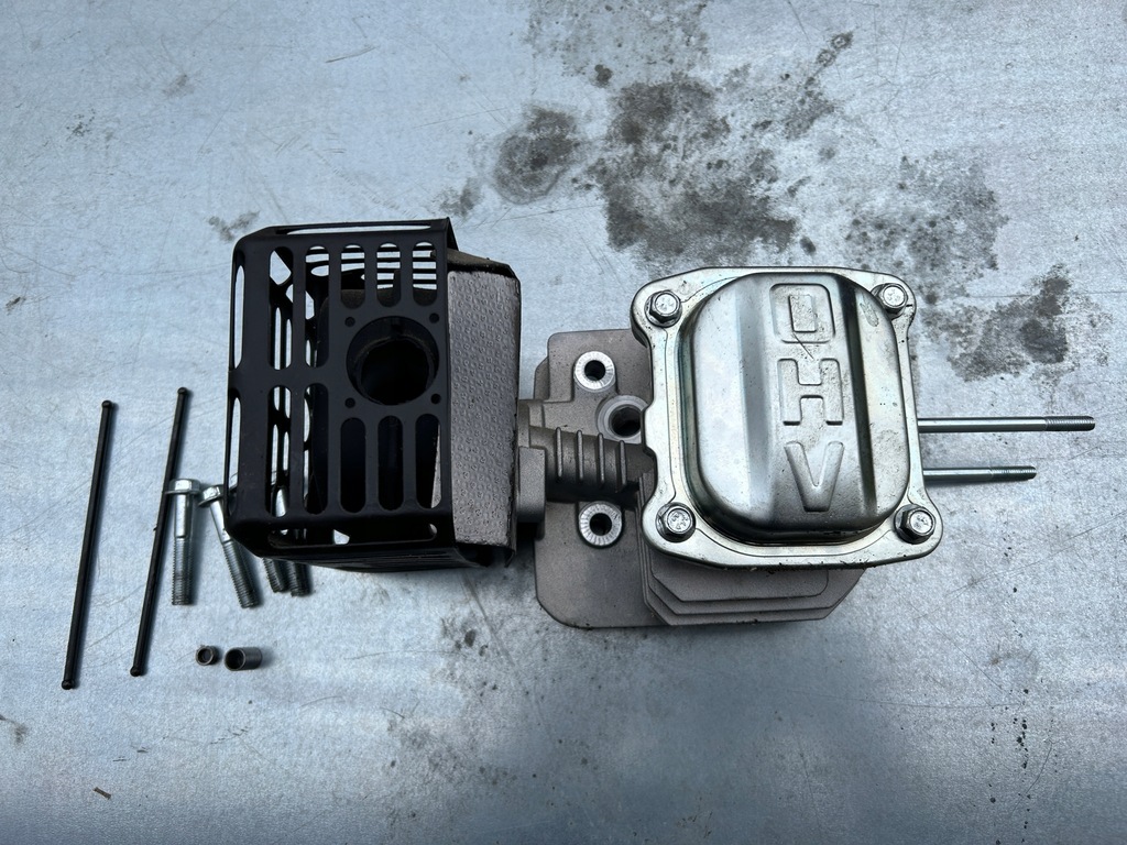 Głowica Zawory Tłumik Lider Faworyt NAC T575 173cc - 13398211989 ...