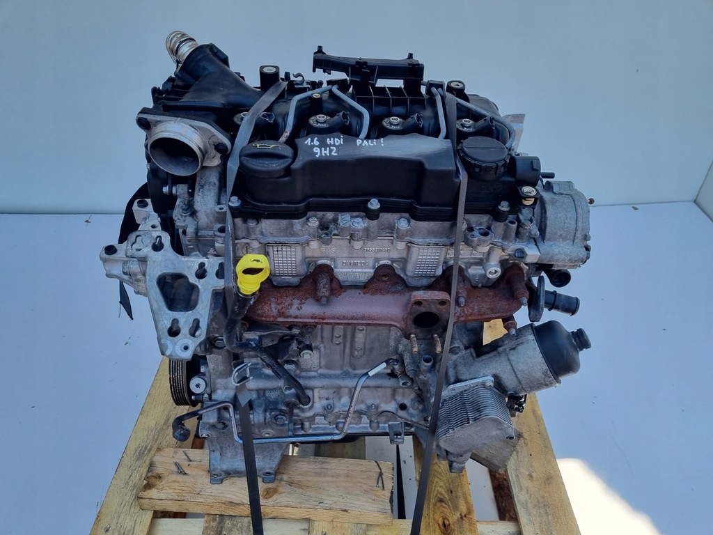 SILNIK KOMPLETNY Citroen C5 III 1.6 HDI 109KM 9HZ - 13820204794 - oficjalne archiwum Allegro