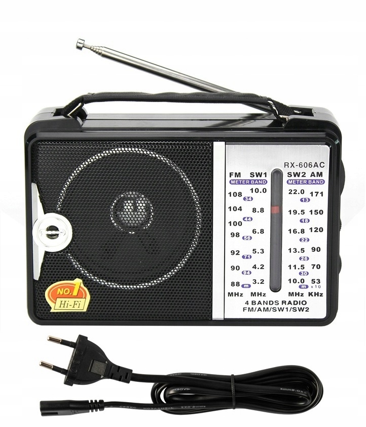 RADIO KUCHENNE 230V PRZENOŚNE BUDOWLANE NA BATERIE R20 FM AM SW - 15303686145 - oficjalne ...