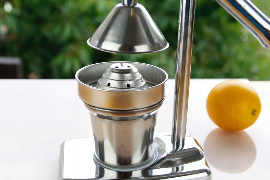 WYCISKARKA DO CYTRUSÓW ręczna stal nierdzewna - 7496974046 - oficjalne archiwum Allegro