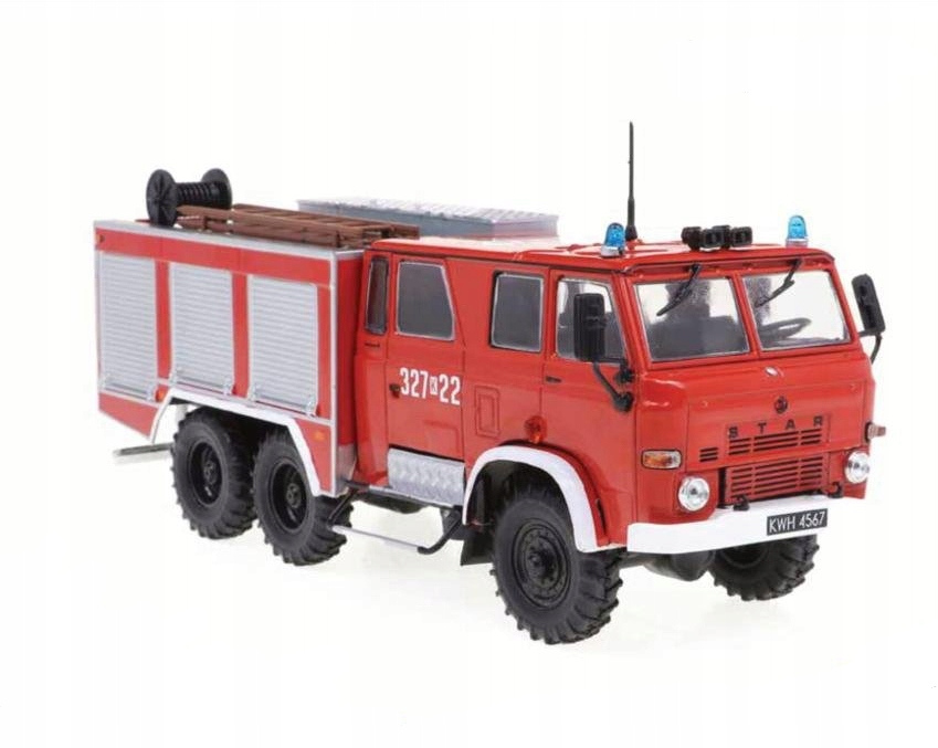 STAR 266 Straż pożarna 1/43 KULTOWE CIĘŻARÓWKI PRL - 12732858844 ...
