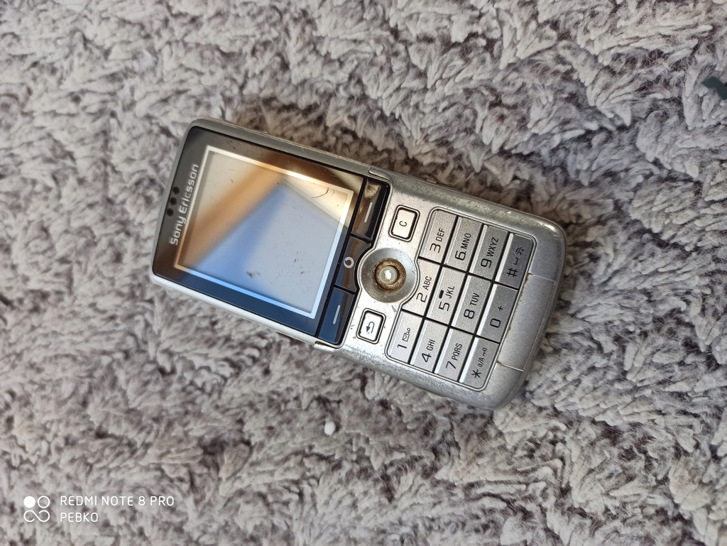 SREBRNY TELEFON KLASYK SONY ERICSSON K750i - 13125667543 - oficjalne ...