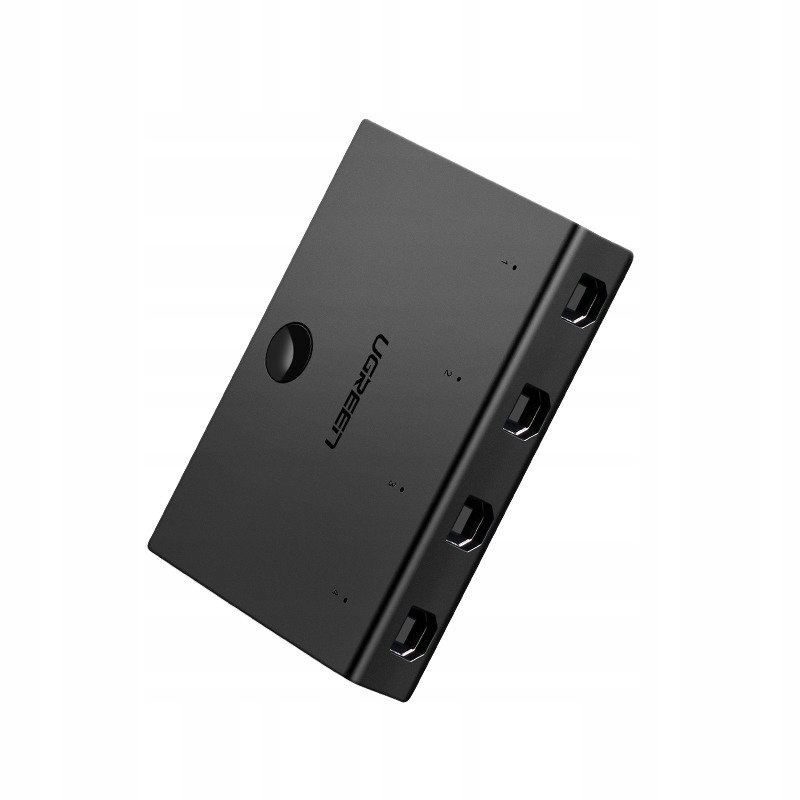 Przełącznik KVM 2x4 UGREEN CM228, USB 3.0 (czarny) - 9596127554 - oficjalne archiwum Allegro