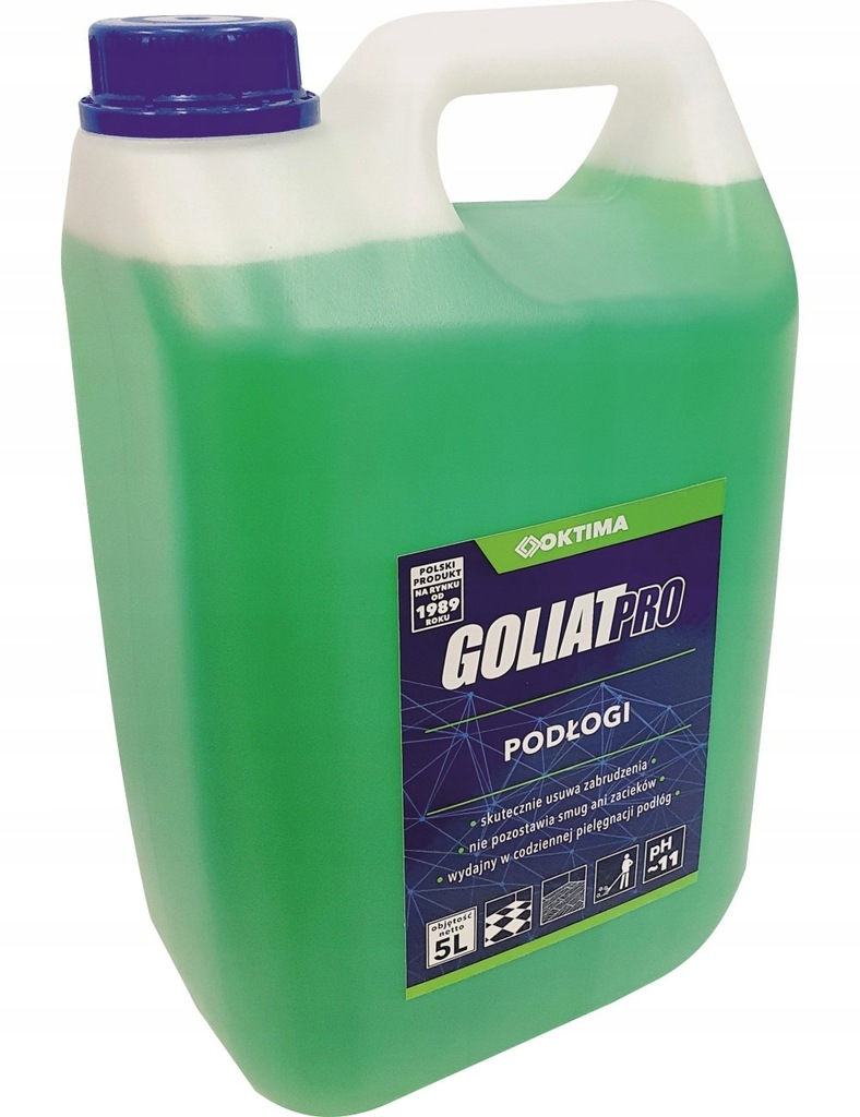 Goliat Pro Płyn do Mycia i Pielęgnacji Podłóg 5 L - 11081652520 ...