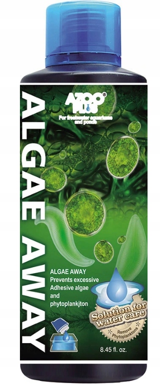 AZOO PLUS Algae Away plus Na glony 250ml - 10812307153 - oficjalne archiwum Allegro