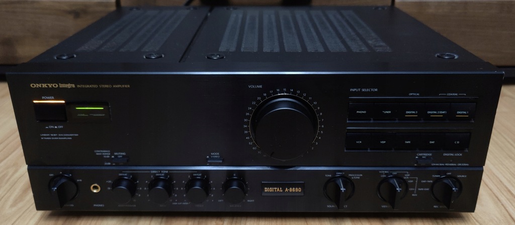 ONKYO INTEGRA A-8690 REWELACYJNY WZMACNIACZ OKAZJA - 13117863091 ...