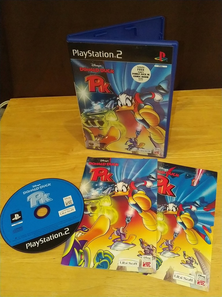 DONALD DUCK PK DISNEYS - PS2 KOMPLET +KOMIKS - 13077102600 - oficjalne ...