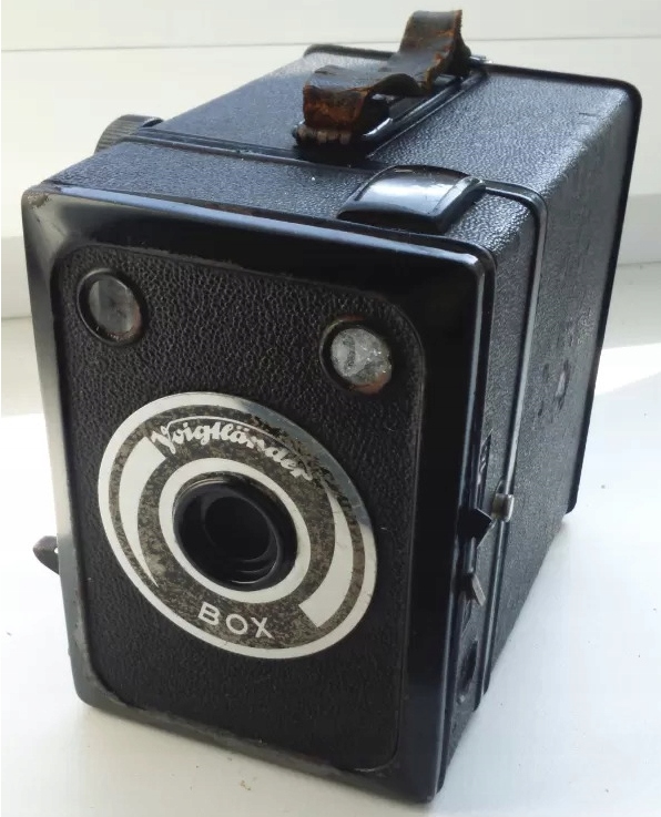 Zabytkowy Aparat Voigtlander BOX 1939 rok ORYGINAŁ - 12807526995 ...