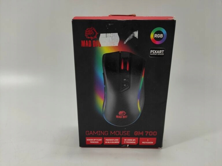 MYSZKA GAMINGOWA MAD DOG GM 700 GAMING MOUSE !!! - 10586621960 ...