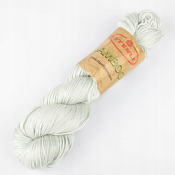 Bamboo 03 Blady Miętowy Włóczka Bambusowa Stenli Y - 13618798032 - oficjalne archiwum Allegro