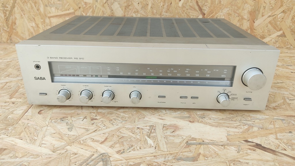 Amplituner SABA RS 910 stereo wzmacniacz - 12522465997 - oficjalne ...