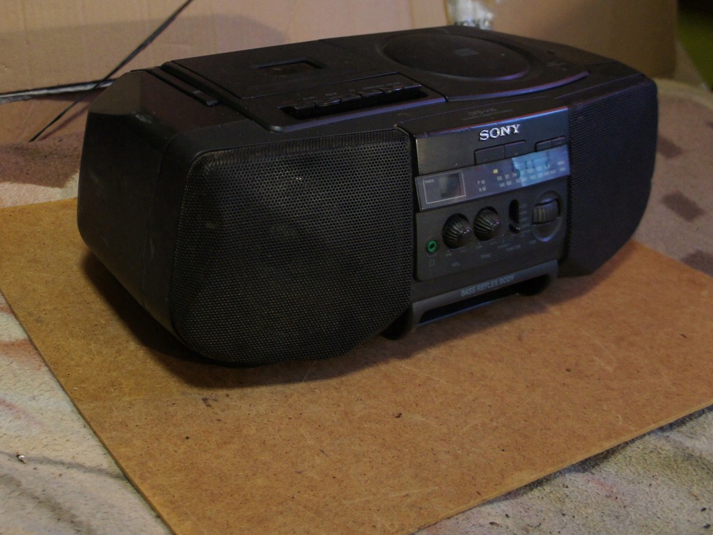 Sony Kaseta Radio CD Vintage Boombox CFD-V10 - 13829539288 - oficjalne ...