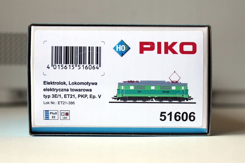 Piko 51606 Lokomotywa elektryczna ET21-386 PKP - 12727214712 ...