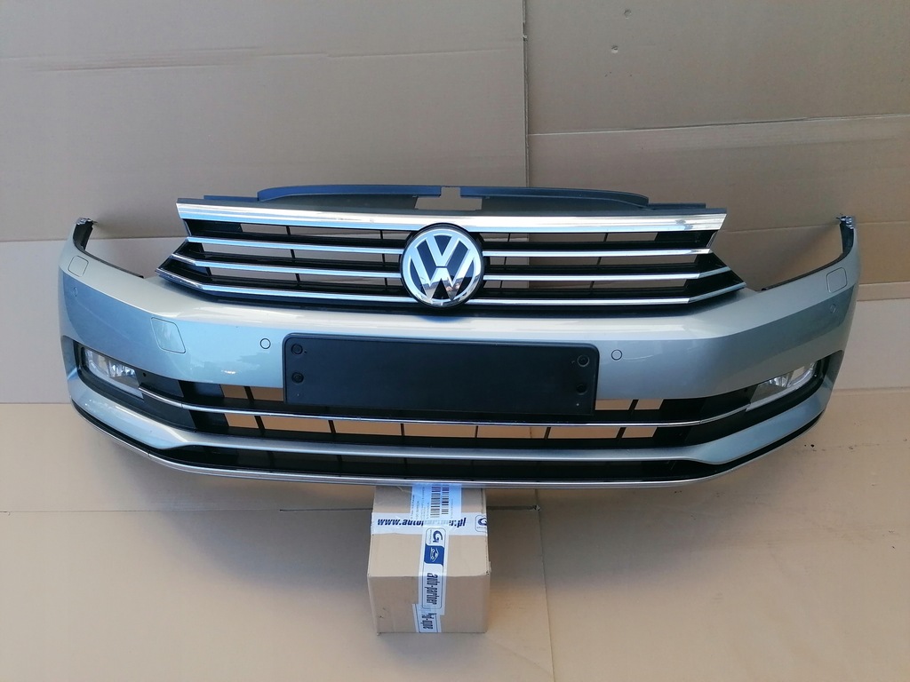 VW PASSAT B8 ZDERZAK PRZÓD PRZEDNI DEMONTAŻ - 11897882315 - oficjalne archiwum Allegro