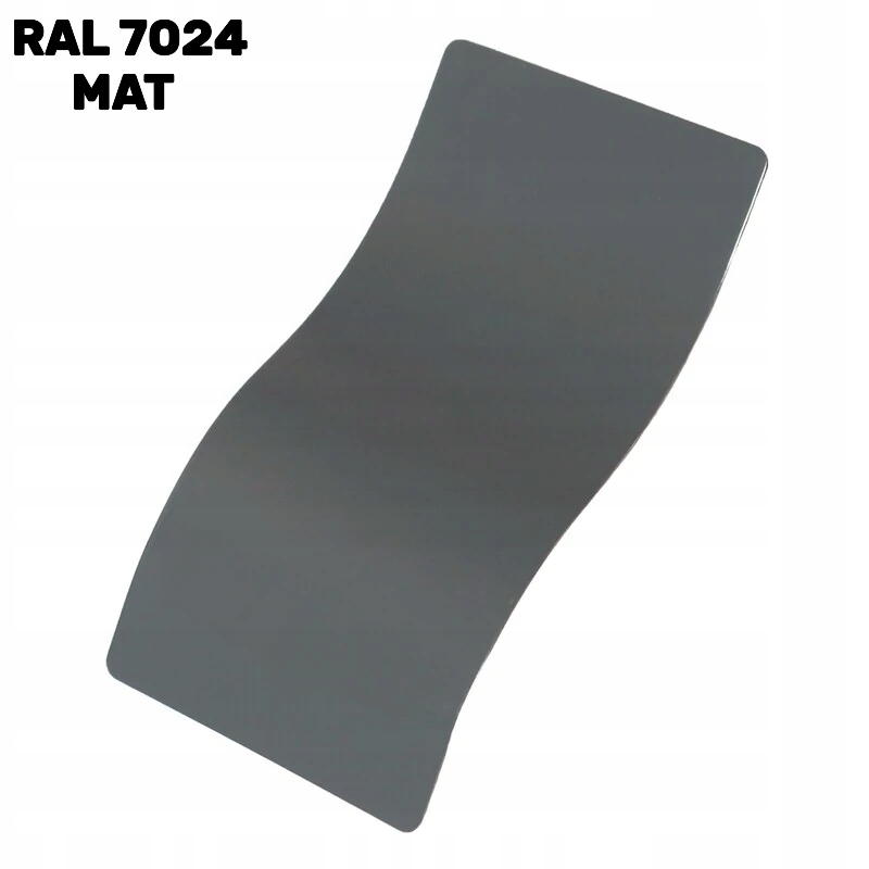 RAL 7024 Farba Proszkowa Poliestrowa Mat 1kg - 11326514258 - oficjalne ...