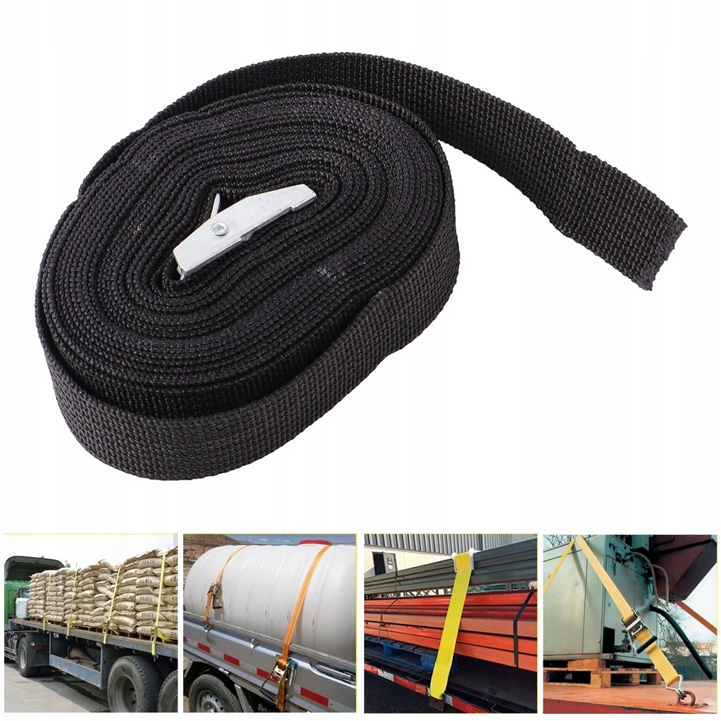 CARGO SECURING STRAPS FIXING TOW ROPE TRAILER - 14588539119 - oficjalne ...