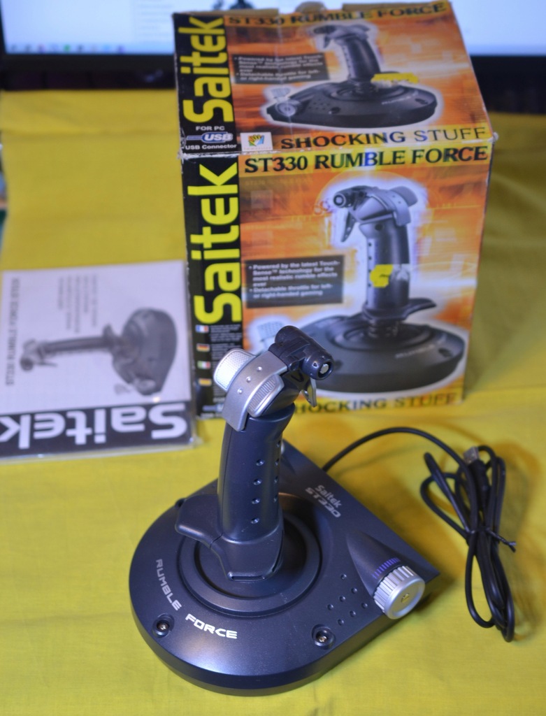 JOYSTICK SAITEK ST330 RUMBLE FORCE BOX - 11803830148 - oficjalne ...