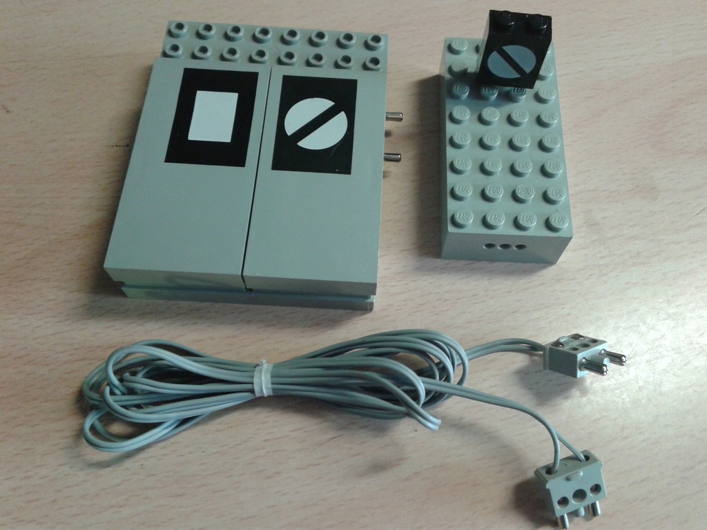 LEGO 7863 12V Zdalne sterowanie zwrotnicy 1983 - 7884411172 - oficjalne ...