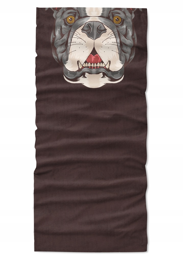 KOMIN TUBA BANDANA MASKA Pies pitbull Bad Dog - 9280416313 - oficjalne ...