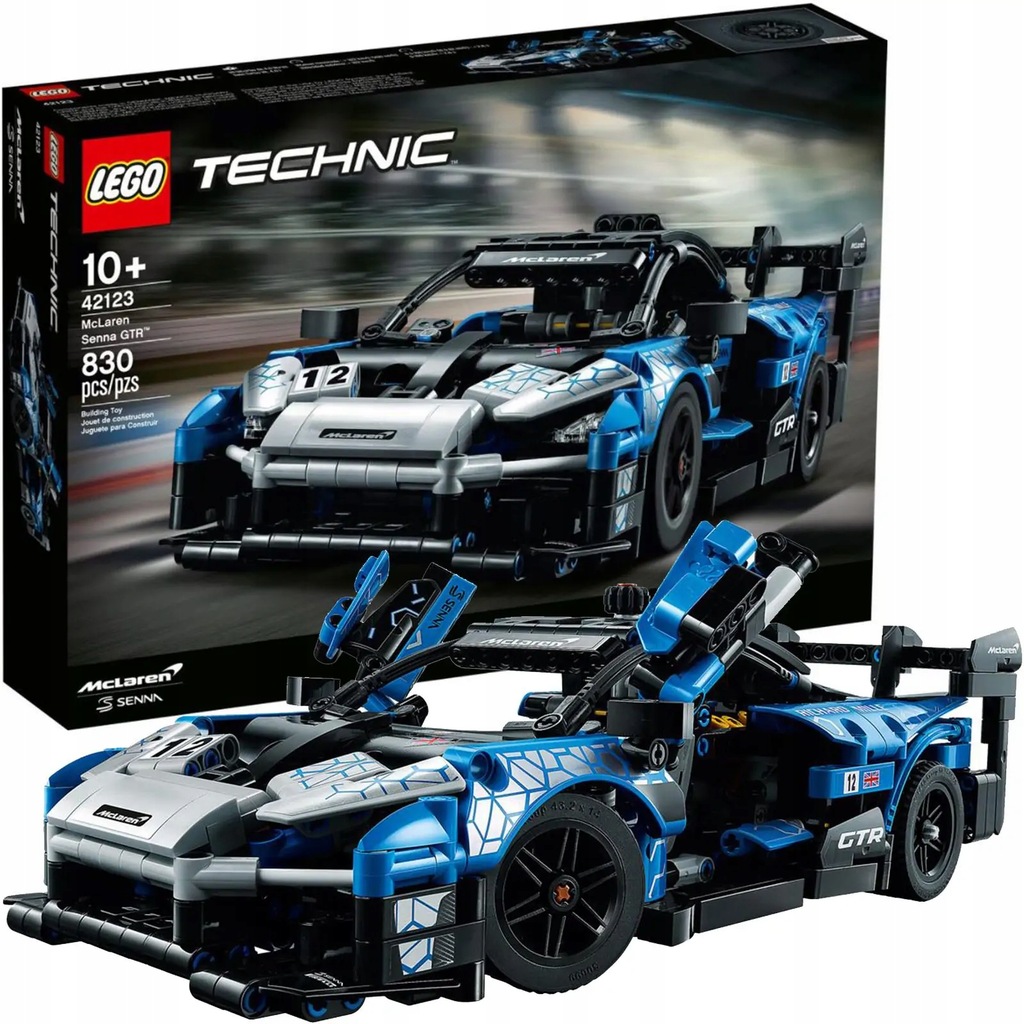 Lego TECHNIC 42123 McLaren Senna GTR - 11958113269 - oficjalne archiwum ...