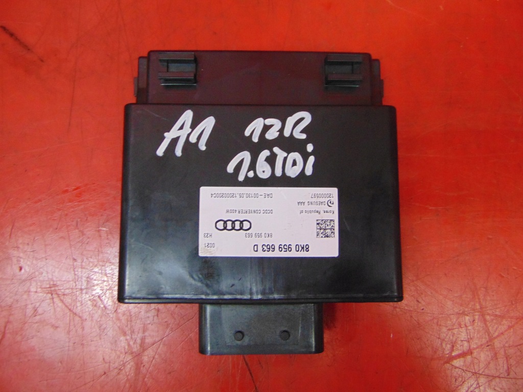 AUDI A1 8X A4 B8 A6 C7 MODUŁ STEROWNIK NAPIĘCIA - 12668052875 - oficjalne archiwum Allegro