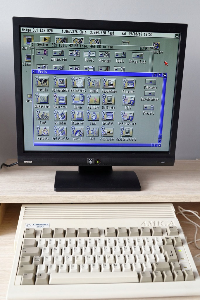 Benq BL702A Monitor 15Khz najlepszy do Amigi Atari - 8596082682 ...