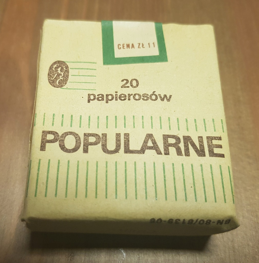 Stare Papierosy PRL - POPULARNE KRAKOWSKIE - 10796558313 - oficjalne ...