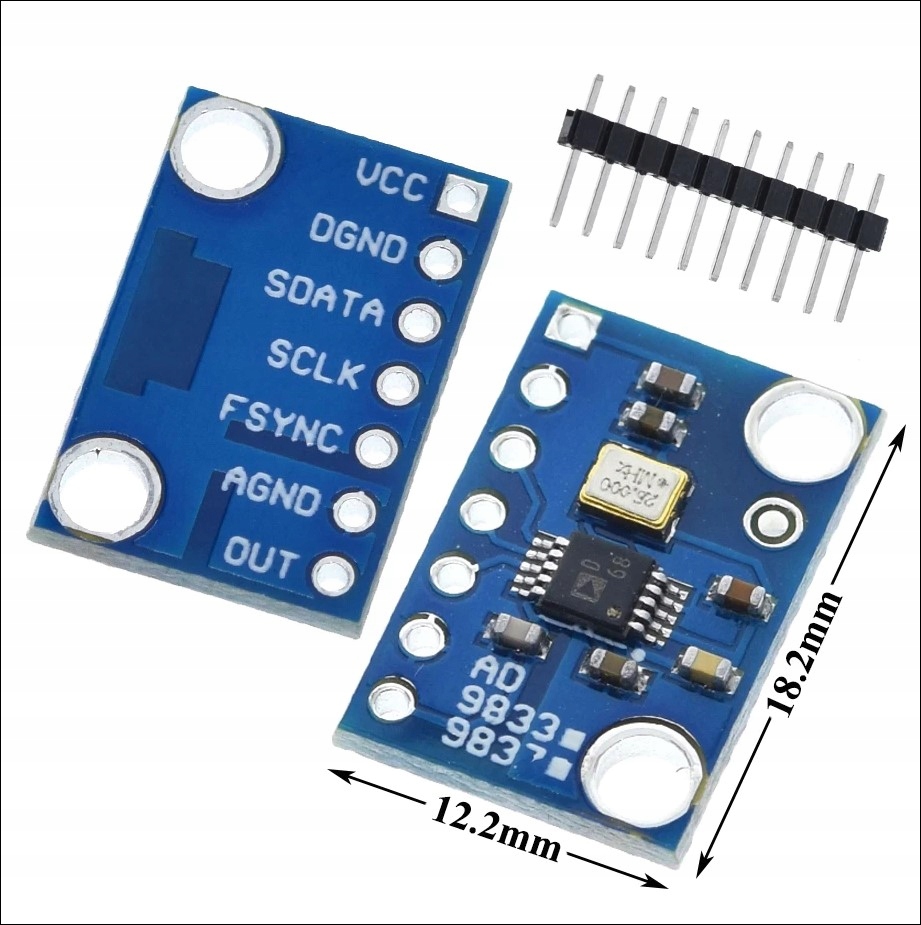 Moduł generatora sygnału AD9833 DDS Generator - 11536910319 - oficjalne ...