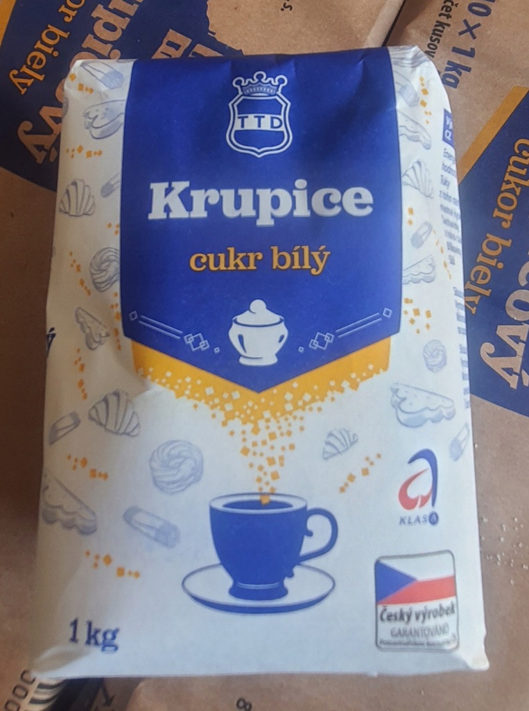 Cukier biały 5kg Krupice drobny - 12472152917 - oficjalne archiwum Allegro