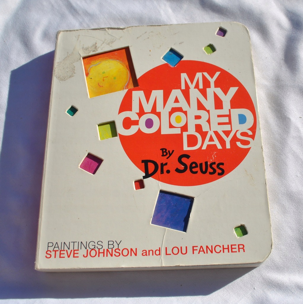 MY MANY COLORED DAYS BY DR. SEUSS angielski dzieci - 12843299176 ...
