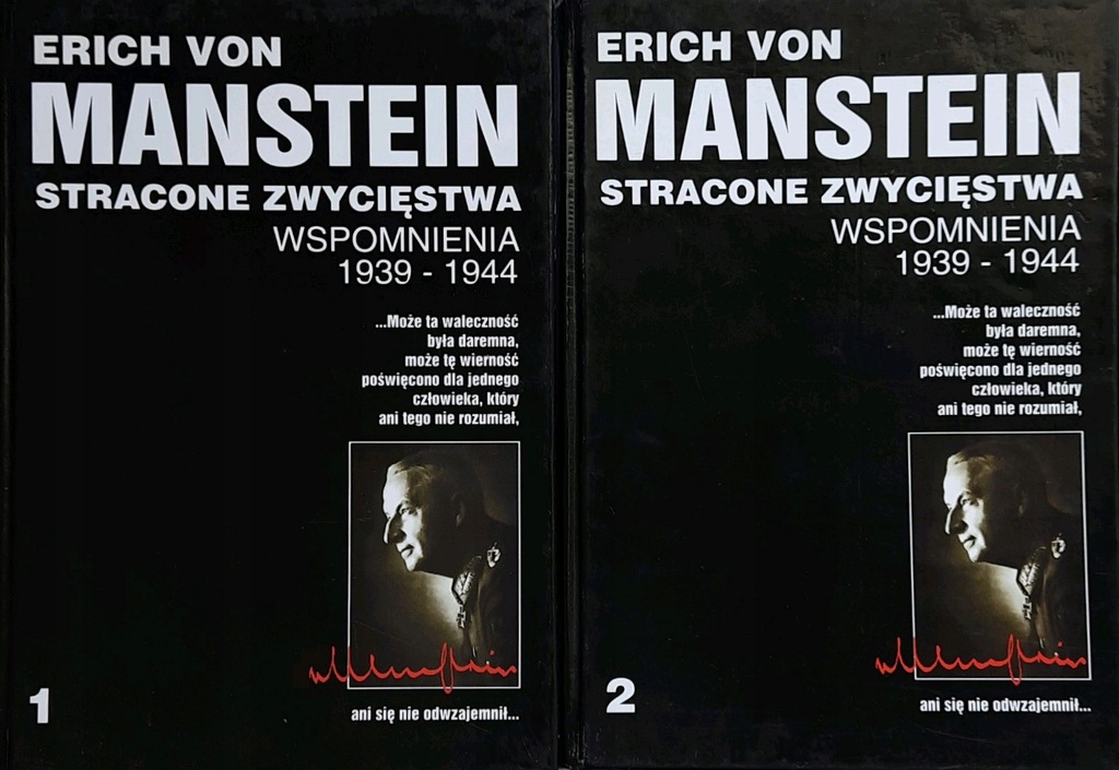 Stracone zwycięstwa tom 1-2 Erich von Manstein - 11984907980 ...