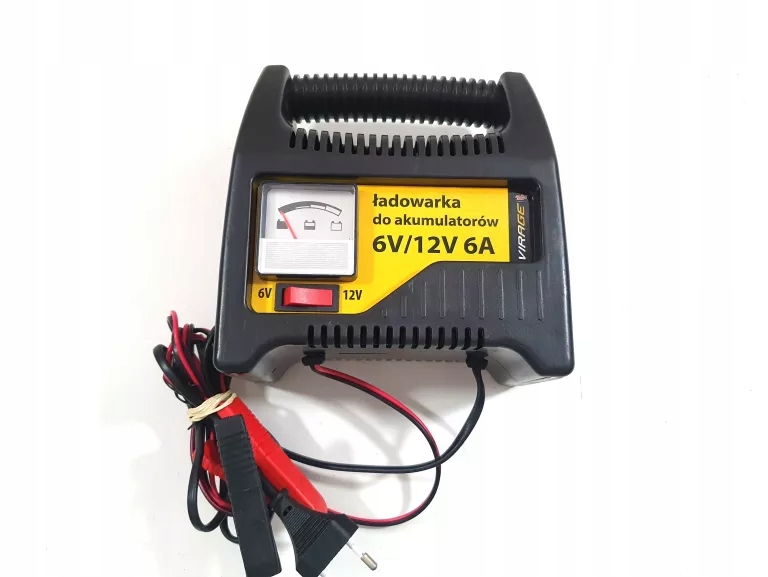 PROSTOWNIK DO AKUMULATORÓW VIRAGE 6V/12V 6A - 13028402938 - oficjalne archiwum Allegro