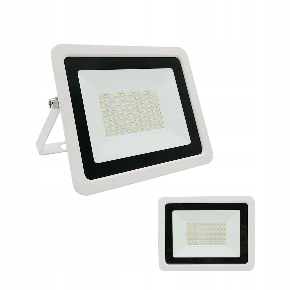 HALOGEN LAMPA NAŚWIETLACZ LED 100W 9000lm IP66 - 9973273684 - oficjalne ...