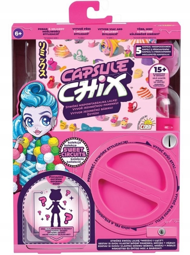 Capsule Chix 1 Pak Sweet Circuits Niespodzianka CO - 8726748305 ... Capsule Chix 1 Pak Sweet Circuits Niespodzianka CO - 8726748305 ...