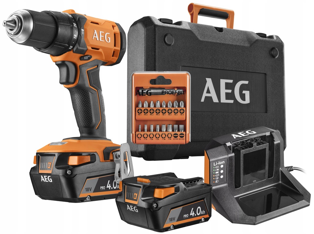 Wkrętarka AEG zasilanie akumulator 18 V 4935479796 - 13840008322 ...