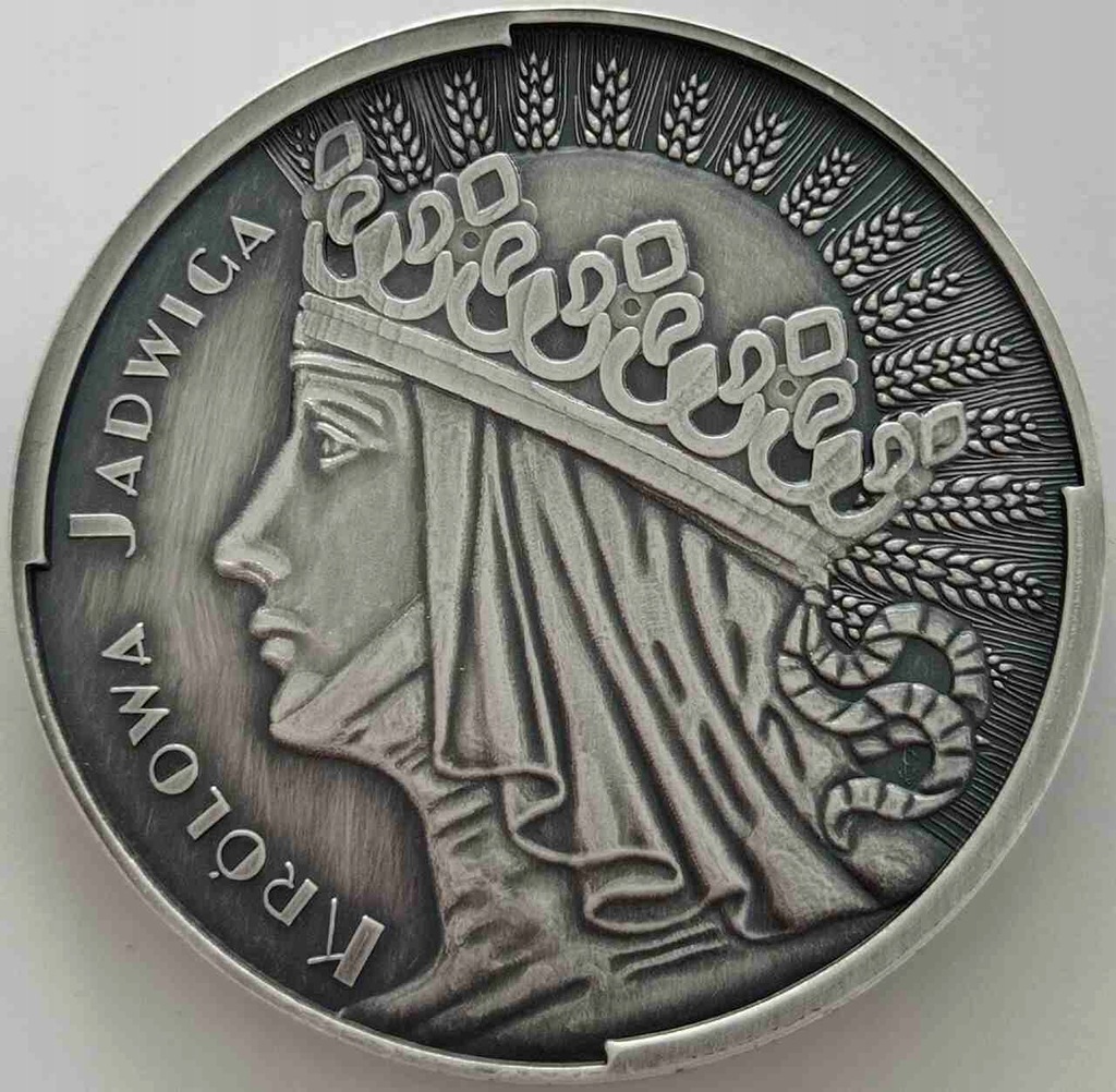 Królowa Jadwiga 1 uncja Srebra Antique - 13742156678 - oficjalne ...