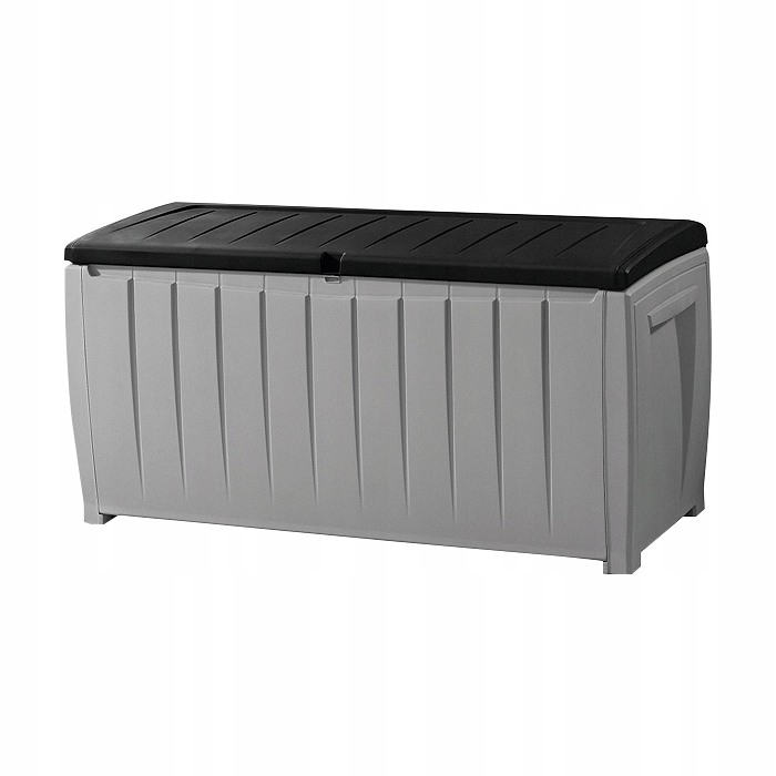 SKRZYNIA OGRODOWA z SIEDZISKIEM Novel Keter 340 L - 8109634619 - oficjalne archiwum Allegro