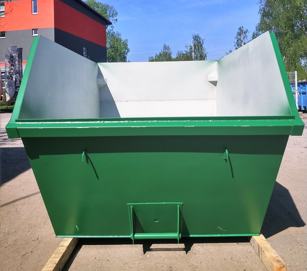 Kontener gruz stalowy mulda pojemnik bramowiec 2m3 - 7722166778 ...