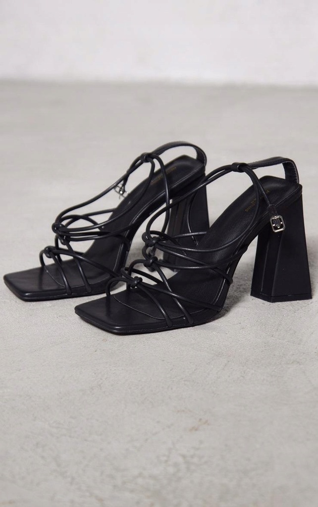 PRETTYLITTLETHING SANDAŁY OBCAS SPLOT Z9W NF8__38 - 14414525109 ...