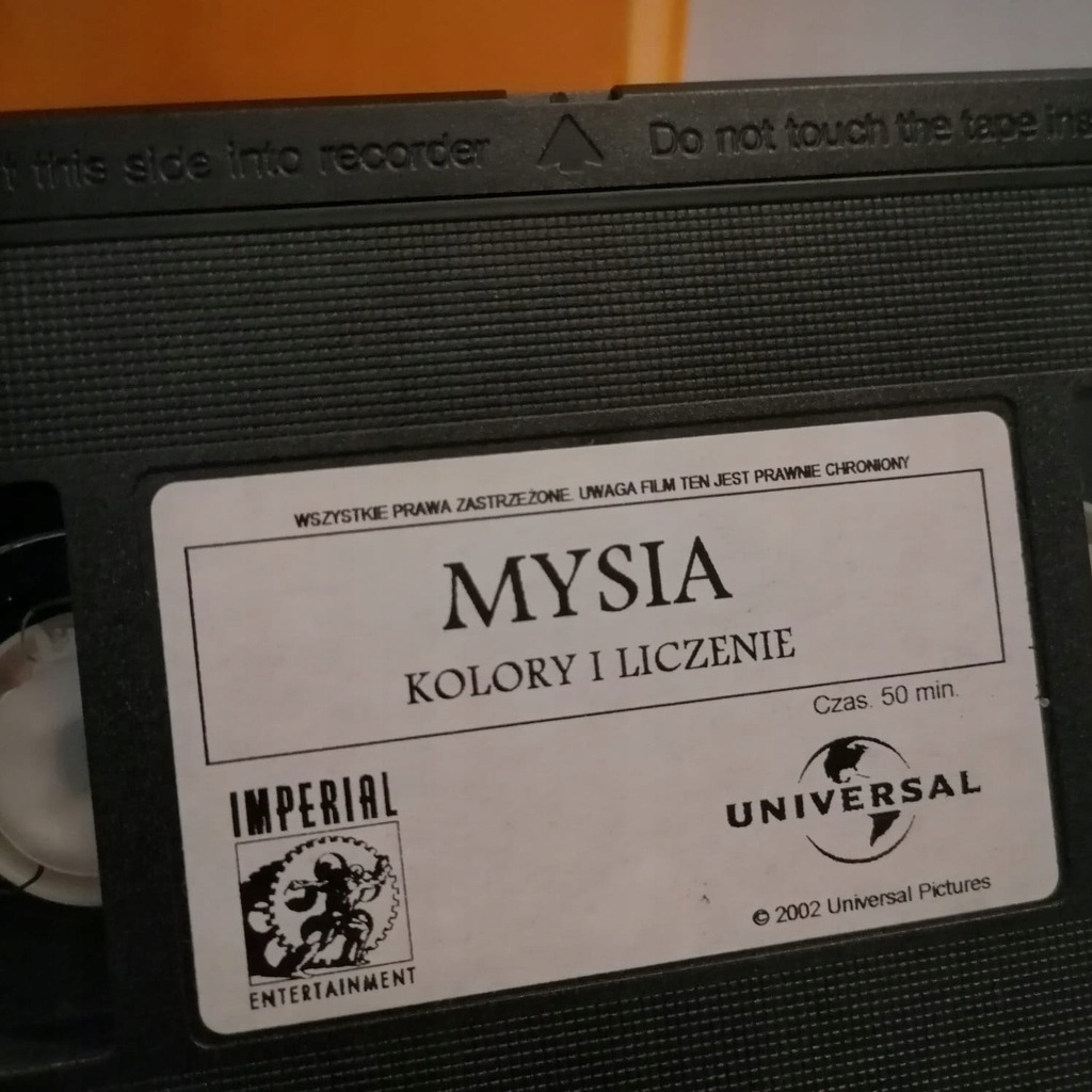 MYSIA : KOLORY I LICZENIE KASETA VHS - 12953835204 - oficjalne archiwum Allegro
