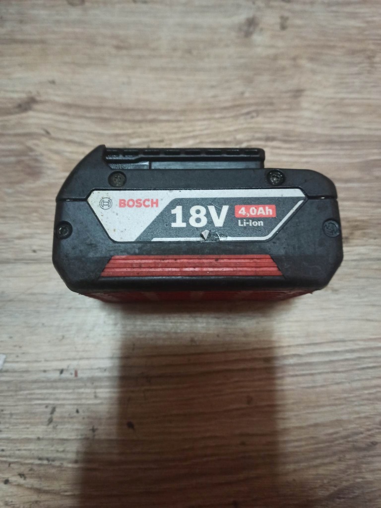 BOSCH AKUMULATOR BATERIA 18V 4,0Ah Li-Ion 4AH gba - 12990145118 - oficjalne archiwum Allegro