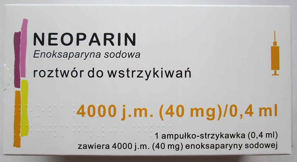 Neoparin (zamiennik Clexane) - leczenie zakrzepów. - 8453123091 ...