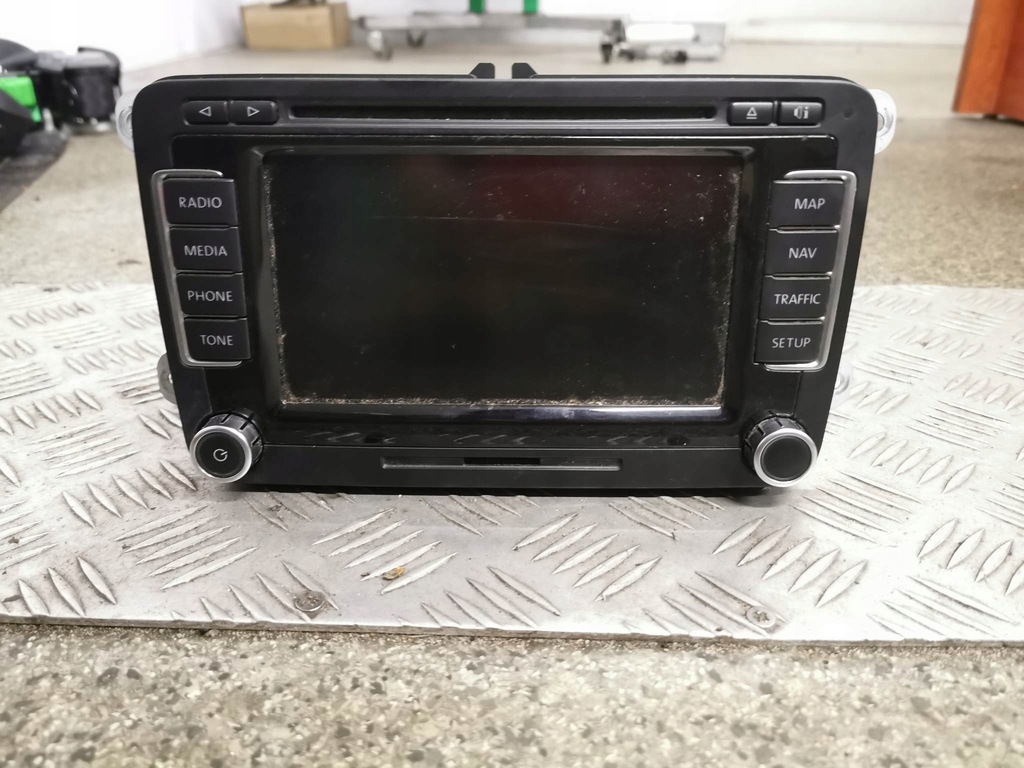 RADIO CD NAWIGACJA VW PASSAT B7 CC OE 1T0035680B - 13182617011 - oficjalne archiwum Allegro