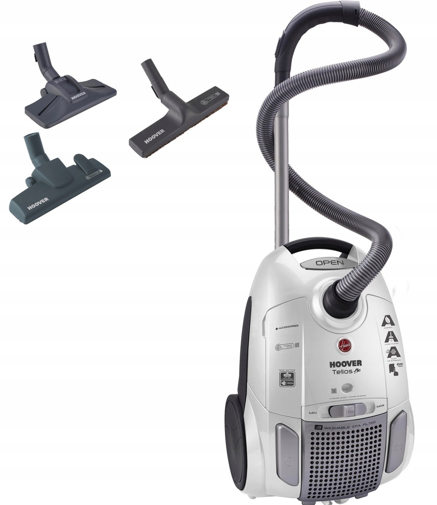 HOOVER TELIOS PLUS KLASYCZNY MOCNY ODKURZACZ 700 W - 12705101814 ...