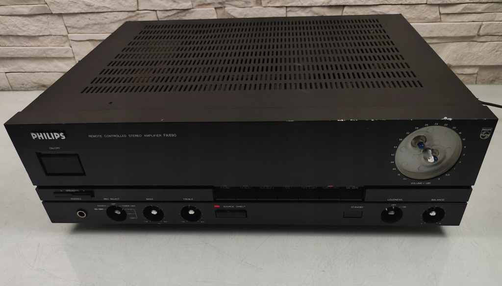 Philips FA-890 Audiofilski wzmacniacz stereo - 12586308555 - oficjalne ...