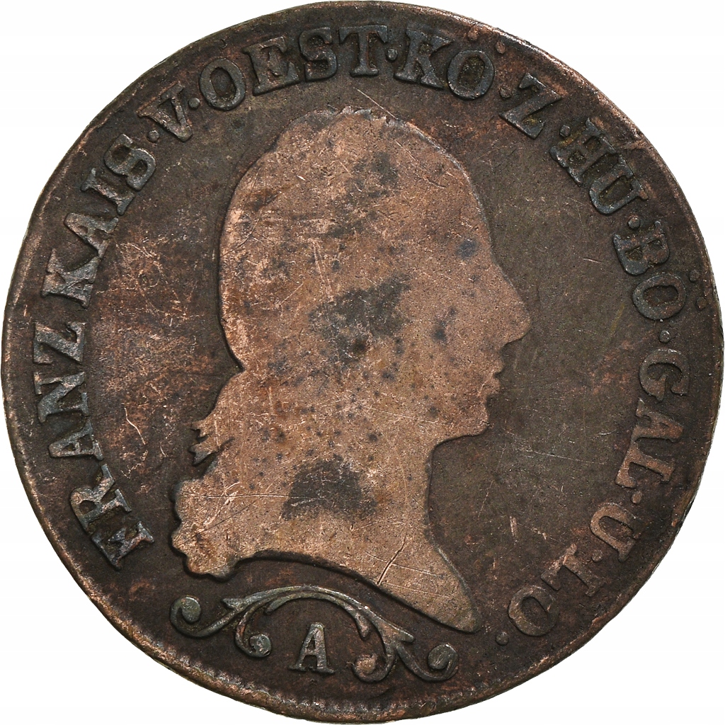 Moneta, Austria, Kreuzer - 12372618374 - oficjalne archiwum Allegro