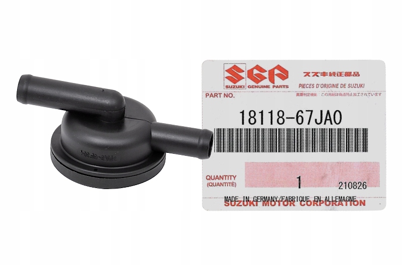 Zawór odmy PCV GRAND VITARA 1.9 JB419 1811867JA0 - 12540505334 ...