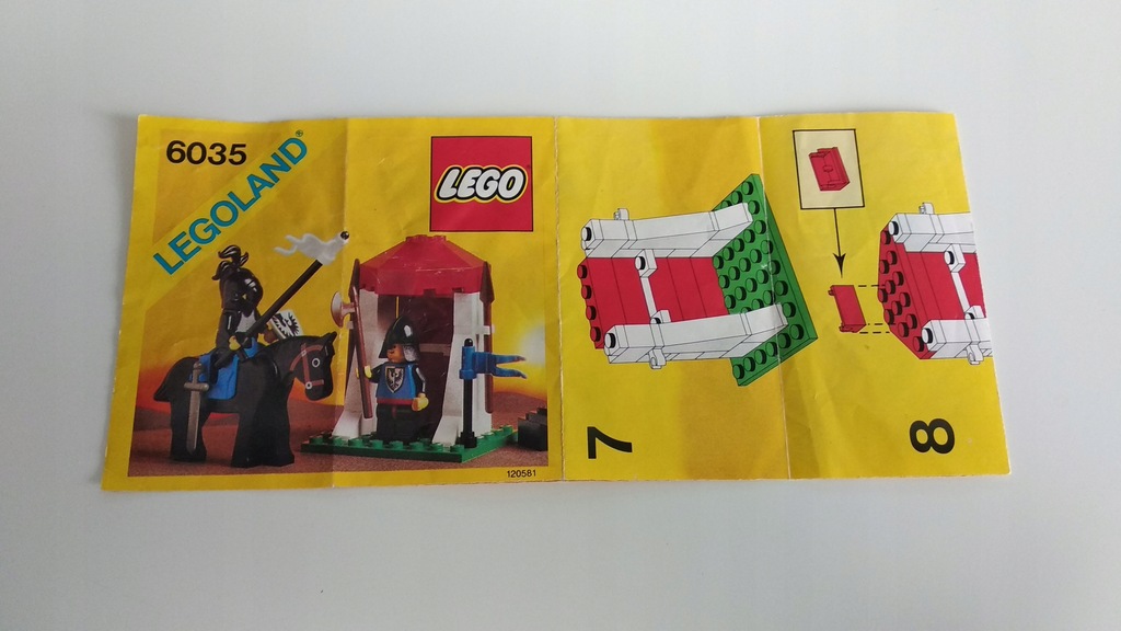 Lego Castle 6035 Castle Guard INSTRUKCJA - 10023631364 - oficjalne ...